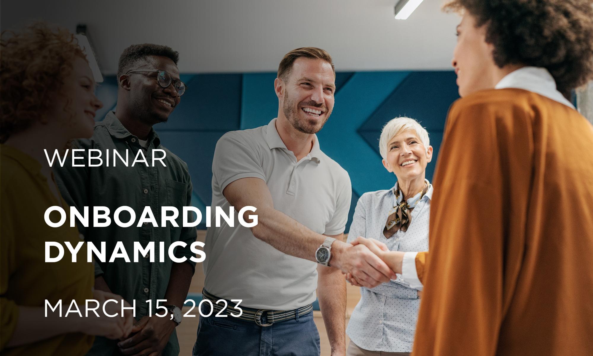 Webinar: Onboarding Dynamics